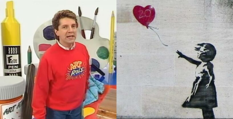 Neil Buchanan di Art Attack è Banksy? Ecco la verità