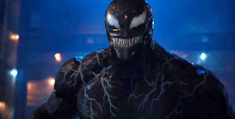 Venom - La furia di Carnage trailer e video del film con Tom Hardy