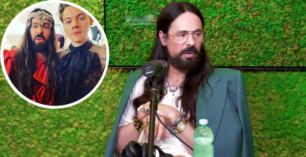 Alessandro Michele di Gucci elogia Harry Styles a Muschio Selvaggio