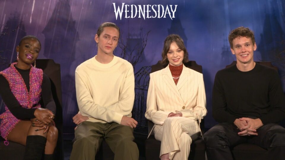 Intervista al cast della serie Mercoledì: gli studenti della Nevermore