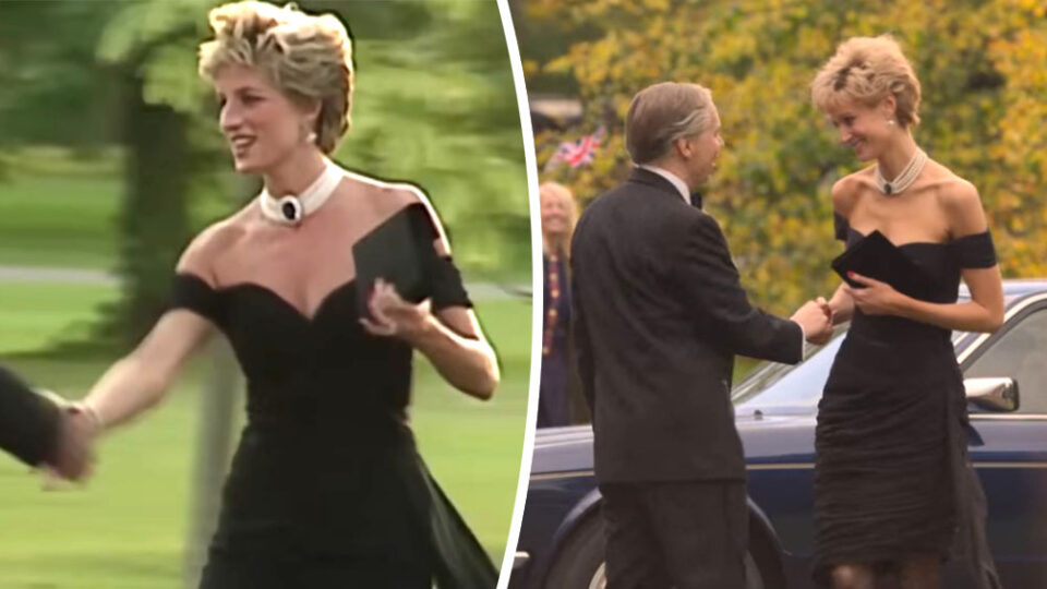La storia del revenge dress di Lady Diana