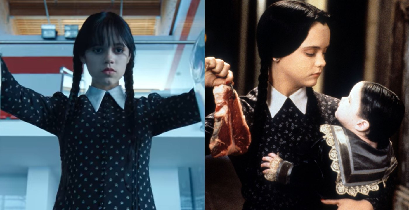 Un vestito di Mercoledì omaggia la versione di Christina Ricci