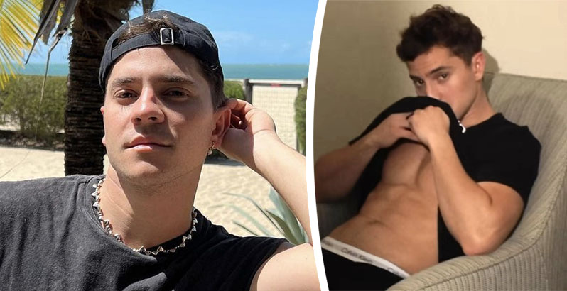 André Lamoglia di Elite nella nuova campagna di Calvin Klein