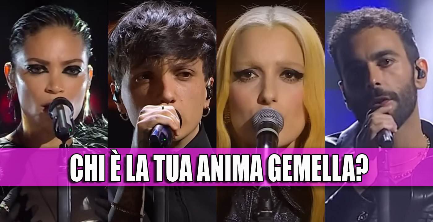 Quale cantante di Sanremo 2023 è la tua anima gemella? - QUIZ