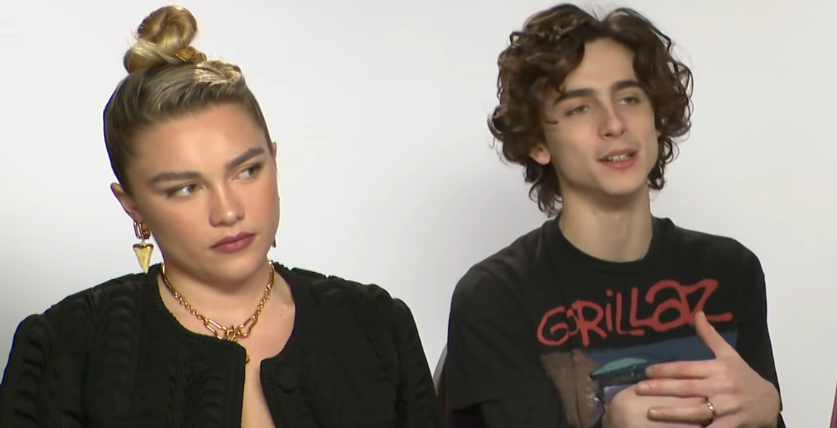 Per Florence Pugh Timothée Chalamet è il Leo DiCaprio di oggi