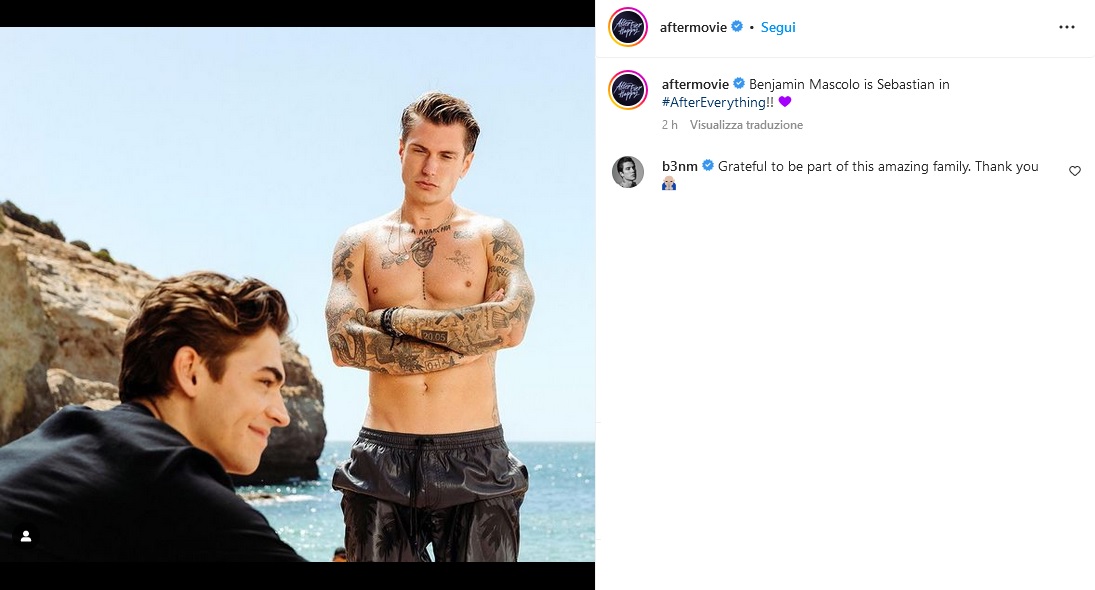 Ben Mascolo si aggiunge al cast di After 5