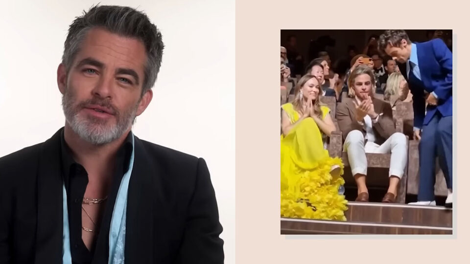 Chris Pine rompe il silenzio sullo sputo-gate con Harry Styles