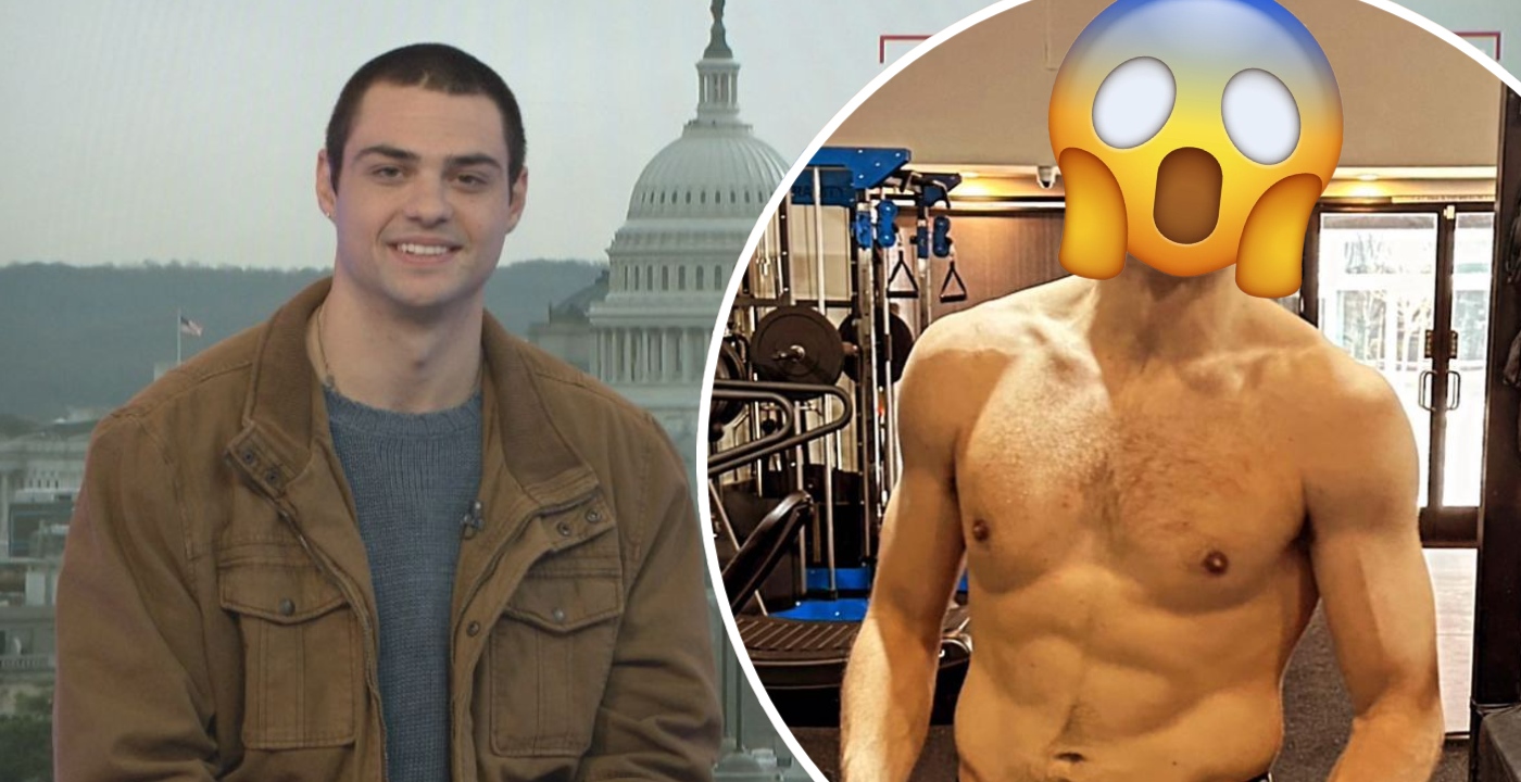 Noah Centineo ha stravolto il suo look: ora ha i baffi