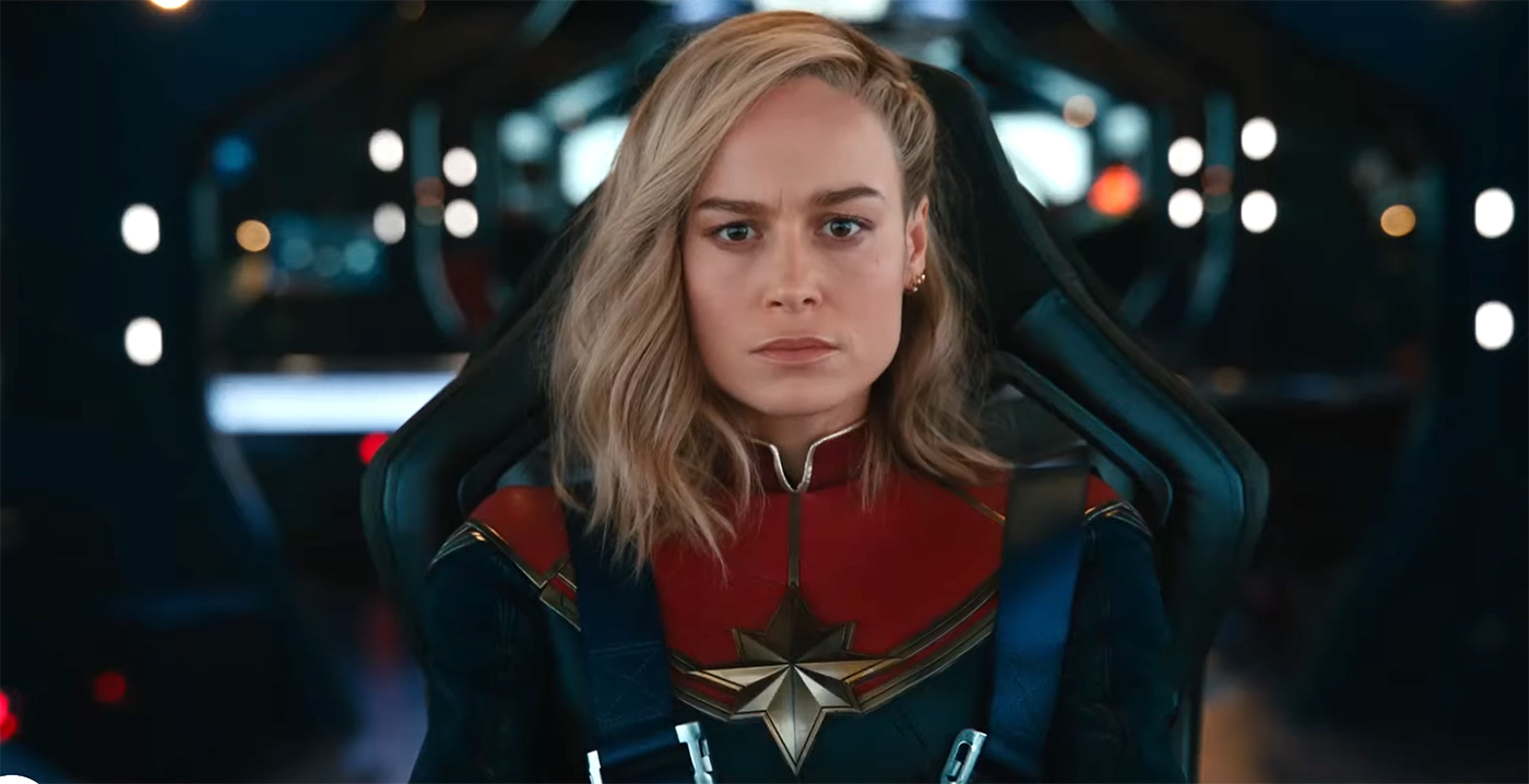The Marvels trailer e video di Captain Marvel 2