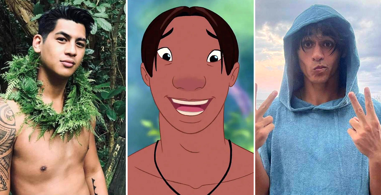 Kaipot Dudoit è David in Lilo & Stitch al posto di Kahiau Machado