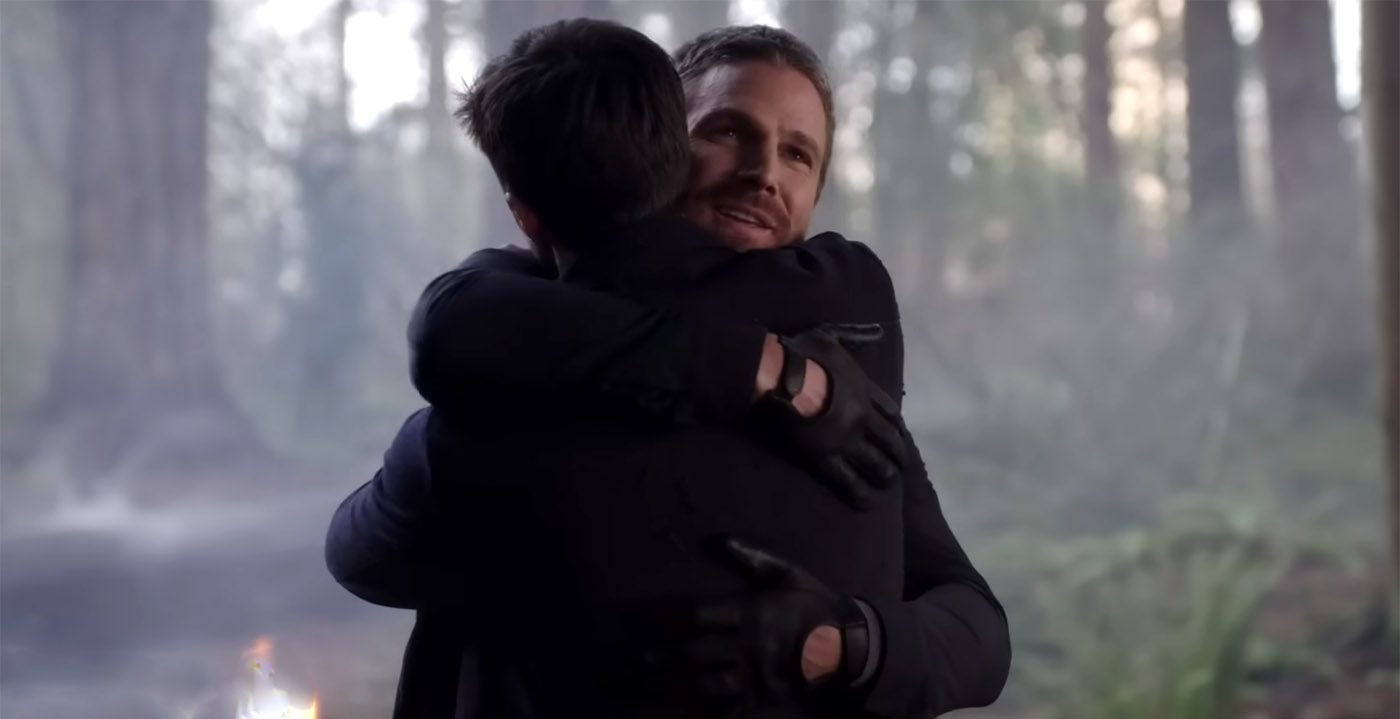 Stephen Amell è Oliver Queen nel trailer di The Flash 9x09