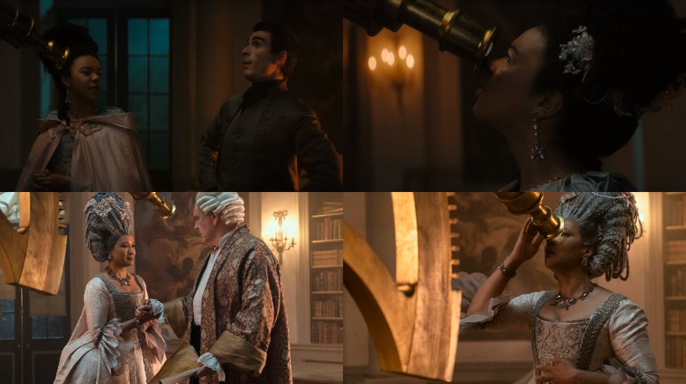 Queen Charlotte, dov'è la scena di Carlotta e Giorgio al telescopio?