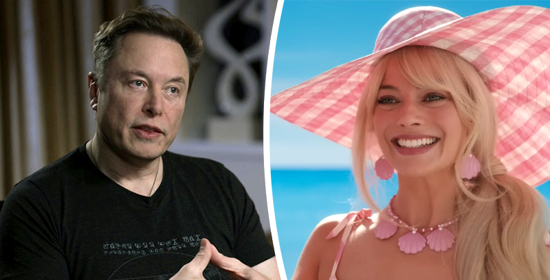 Elon Musk schernisce il film Barbie sull'ex Twitter ora X