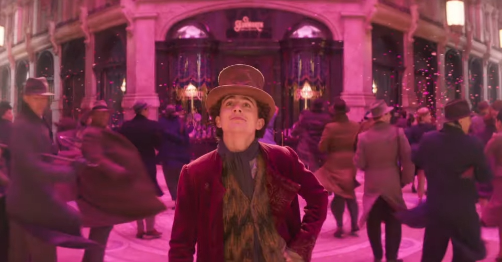 Wonka trailer e video del film con Timothée Chalamet