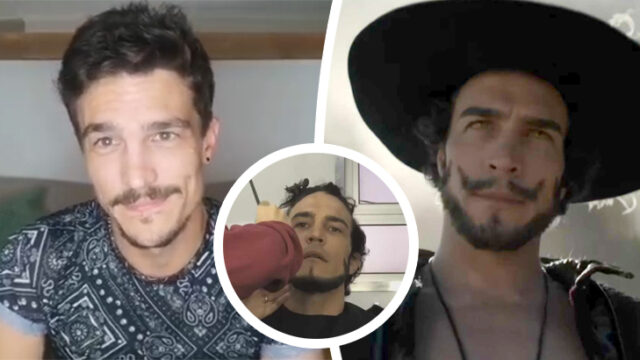 One Piece: Steven Ward al trucco si trasforma in Mihawk