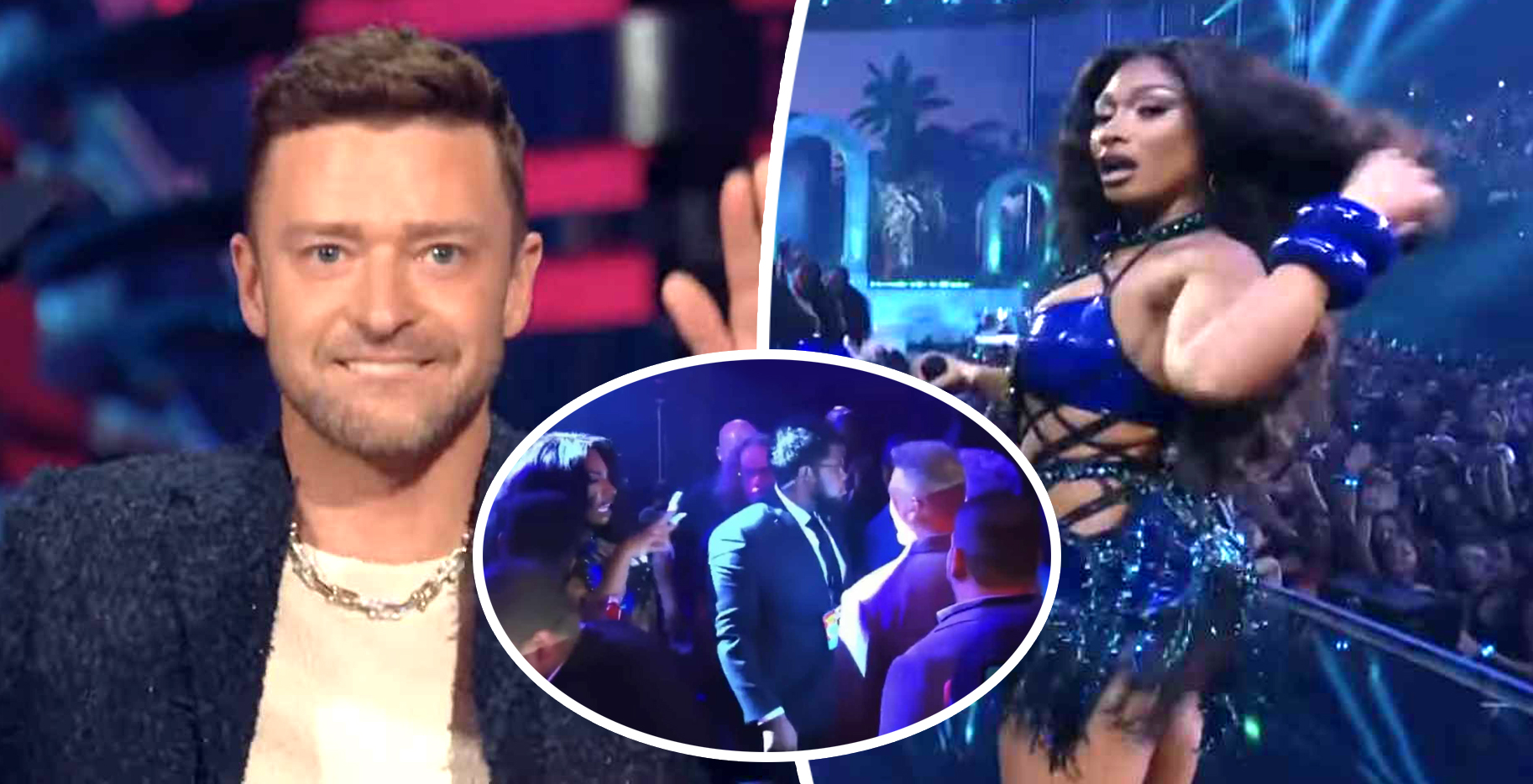 VMAs: lite tra Megan Thee Stallion e Justin Timberlake?