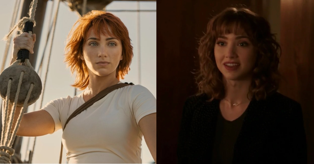 Emily Rudd, Nami di One Piece, è apparsa in Dynasty