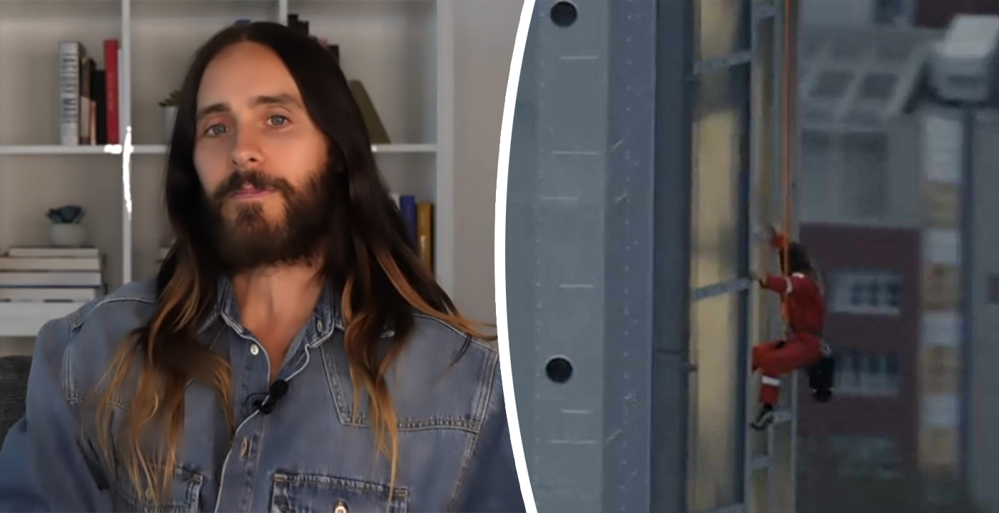 Jared Leto scala l'Empire State Building e annuncia il tour