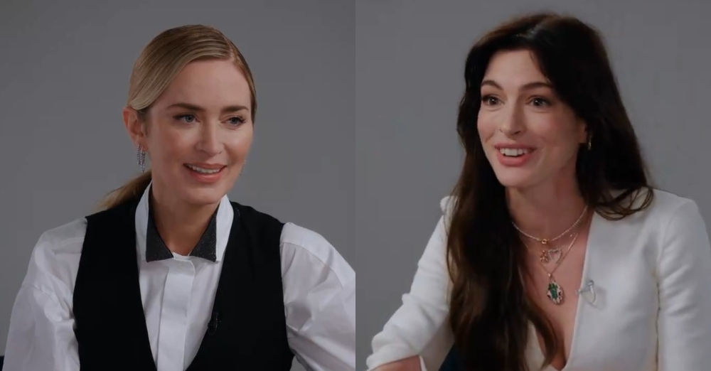 Anne Hathaway e Emily Blunt raccontano il loro primo incontro