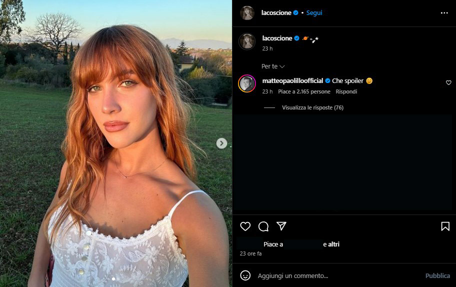 Ludovica Coscione nel nuovo videoclip di Matteo Paolillo?