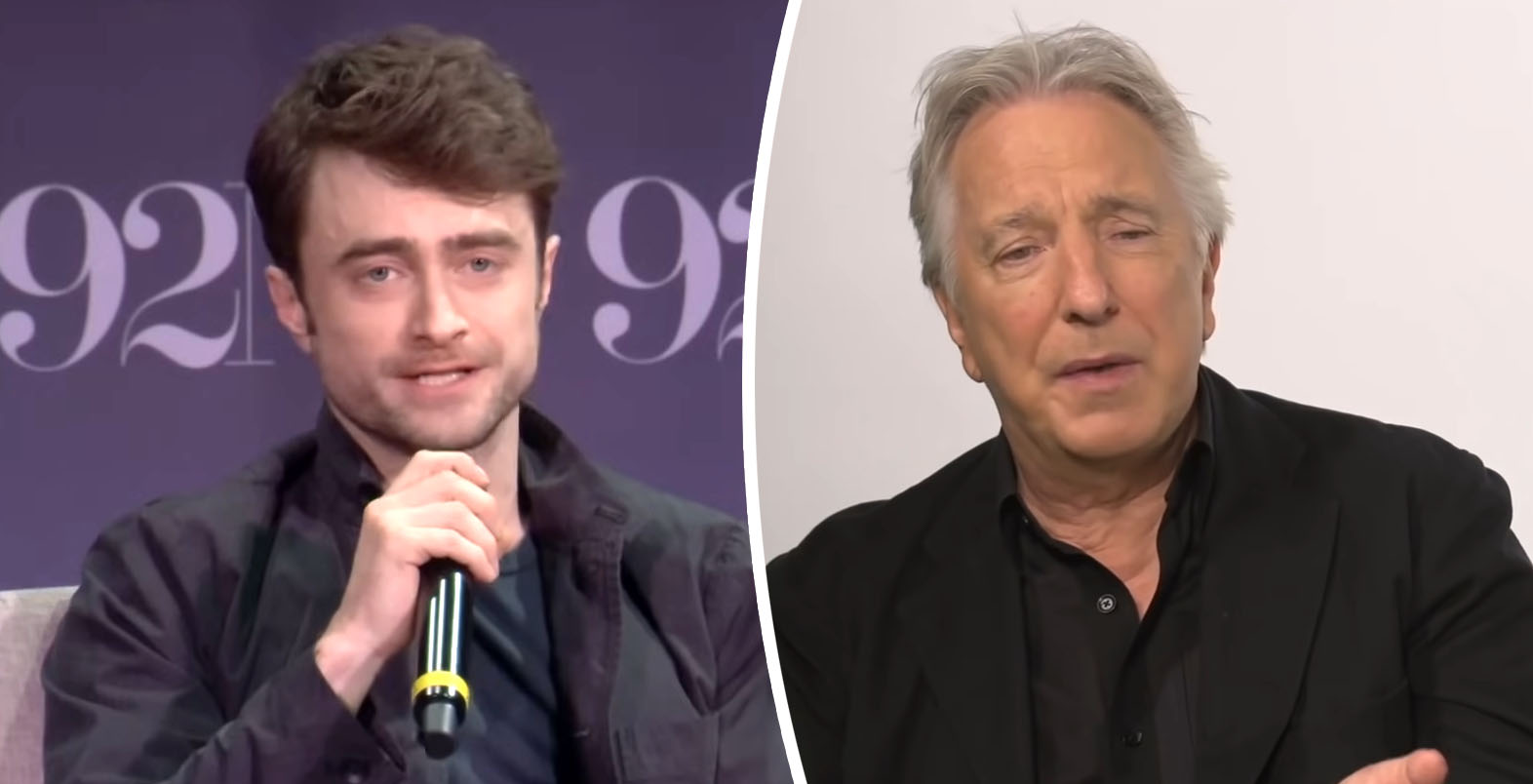 Daniel Radcliffe ricorda che era terrorizzato da Alan Rickman