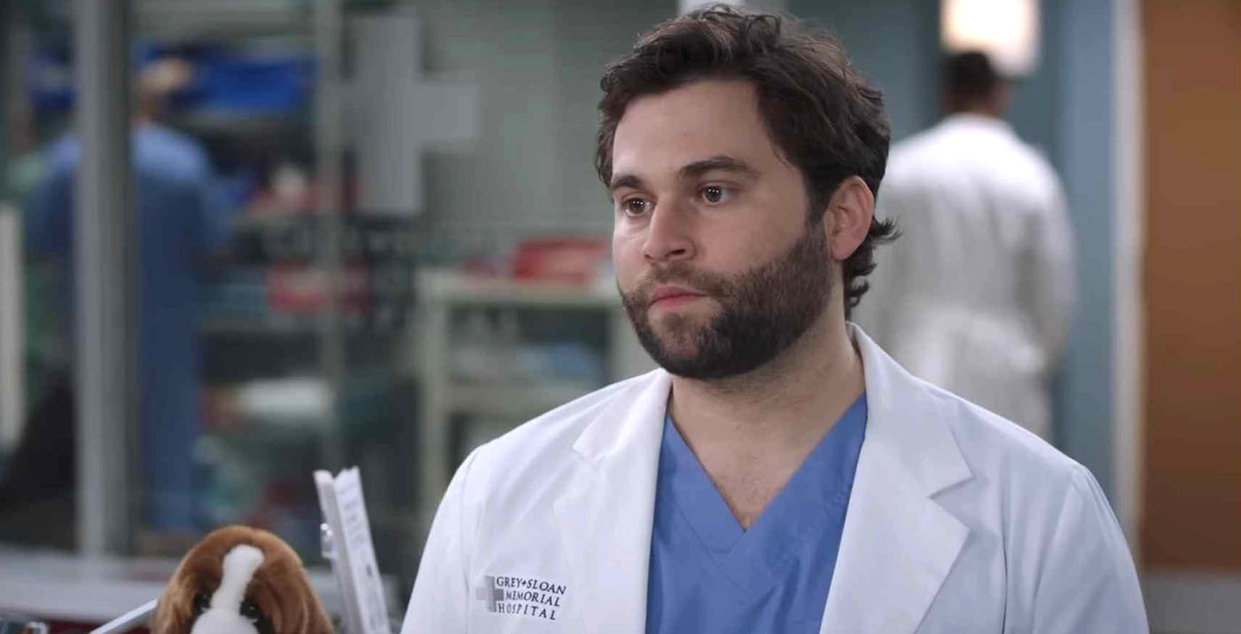 Jake Borelli, Levi Schmitt, lascia Grey's Anatomy