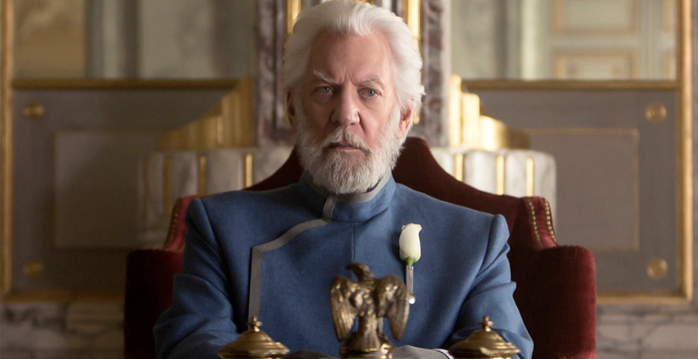 Donald Sutherland, il Presidente Snow di Hunger Games, è morto