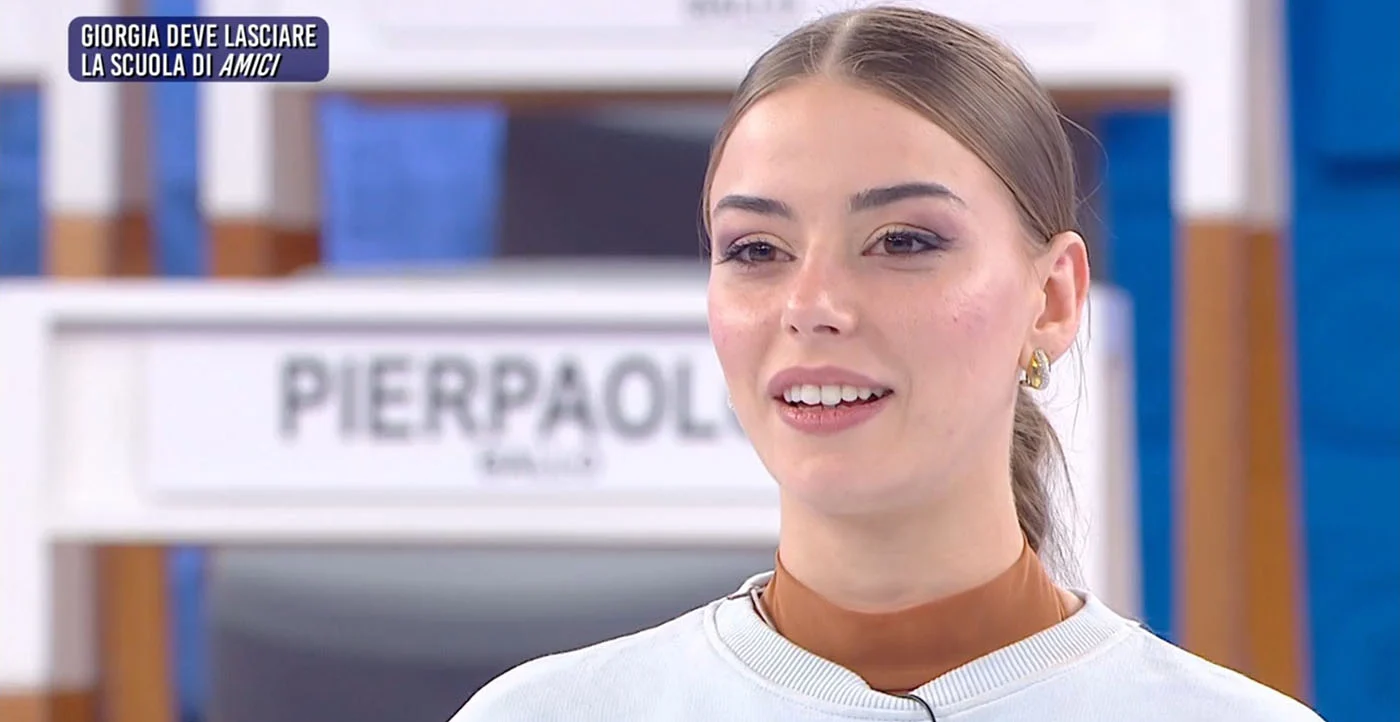 Amici 25, la ballerina Giorgia eliminata dal talent