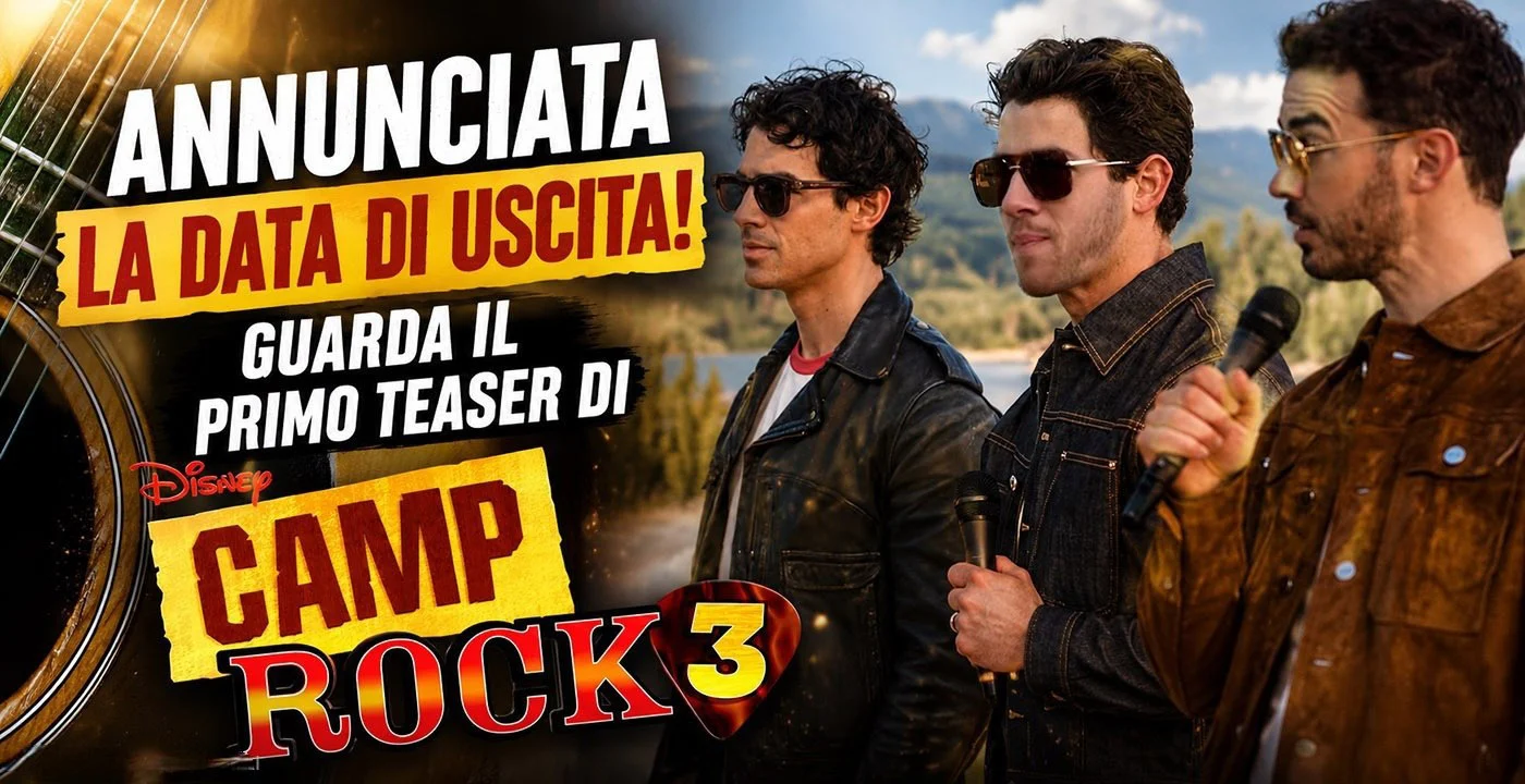 Camp Rock 3: uscita, trama e cast del film coi Jonas Brothers